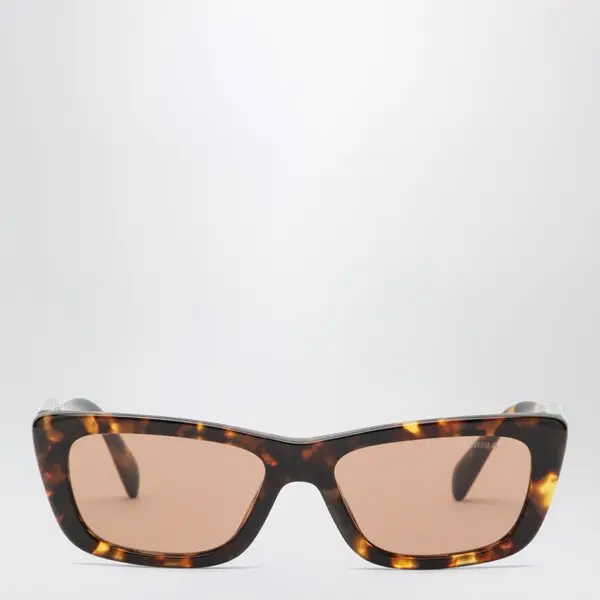 Miu Miu Honey Havana Acetate Sunglasses