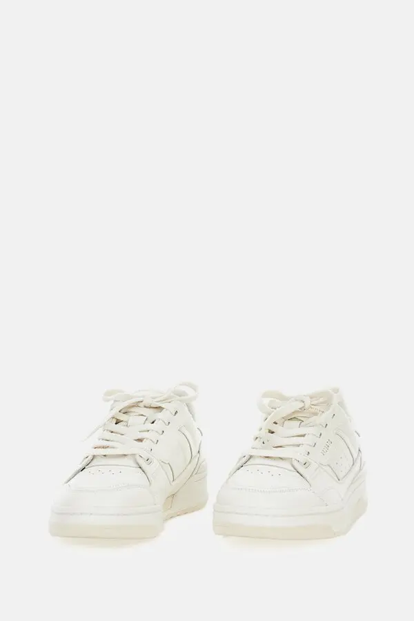 Axel Arigato Clay Leather Sneakers With Suede Details - Multicolor