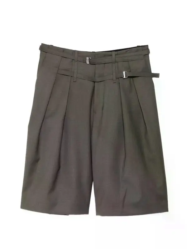 JNBY Textured Wool-blend Shorts
