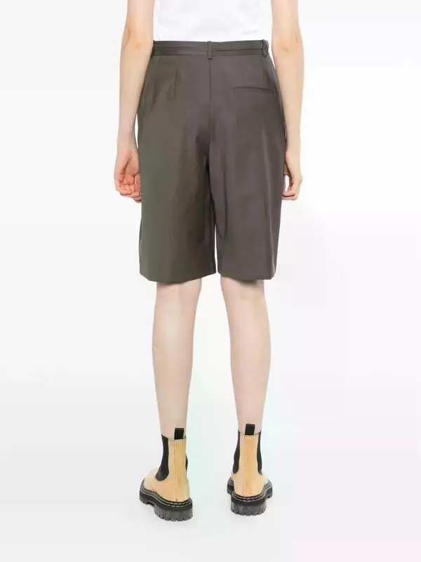 JNBY Textured Wool-blend Shorts