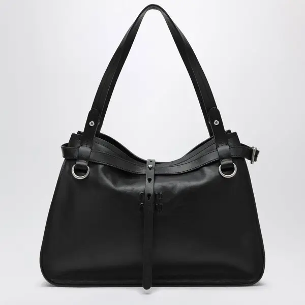 Miu Miu Leather Shoulder Bag - Black