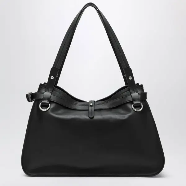Miu Miu Leather Shoulder Bag - Black