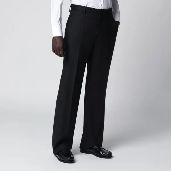 Tagliatore Double-breasted Wool Suit - Black
