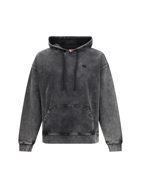 DIESEL® S-boxt-hood-den Hoodie - Black