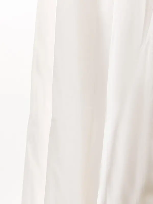 SELF-PORTRAIT Asymmetrical Flared Cotton Skirt