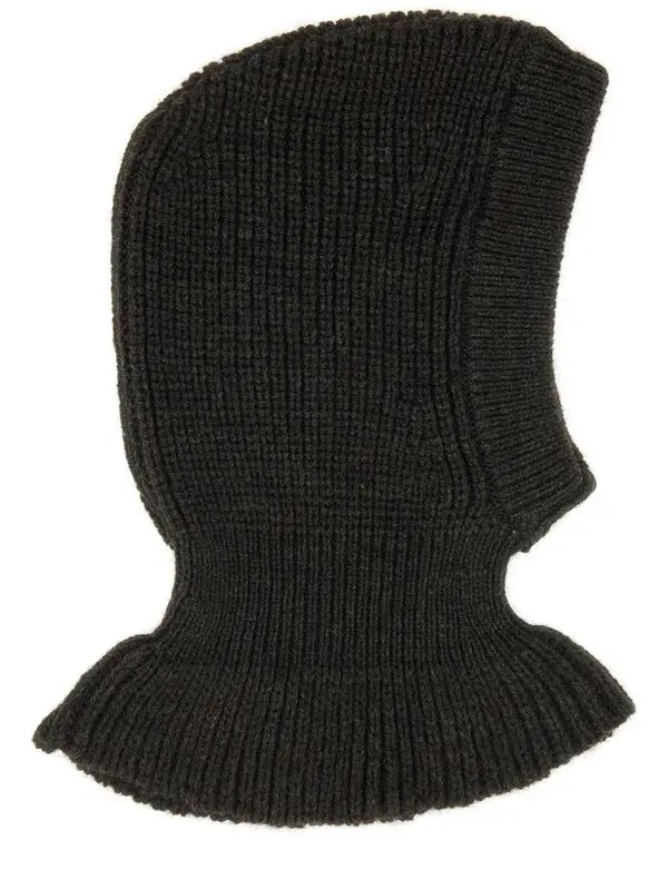 LEMAIRE Wool And Alpaca Blend Hood - Brown