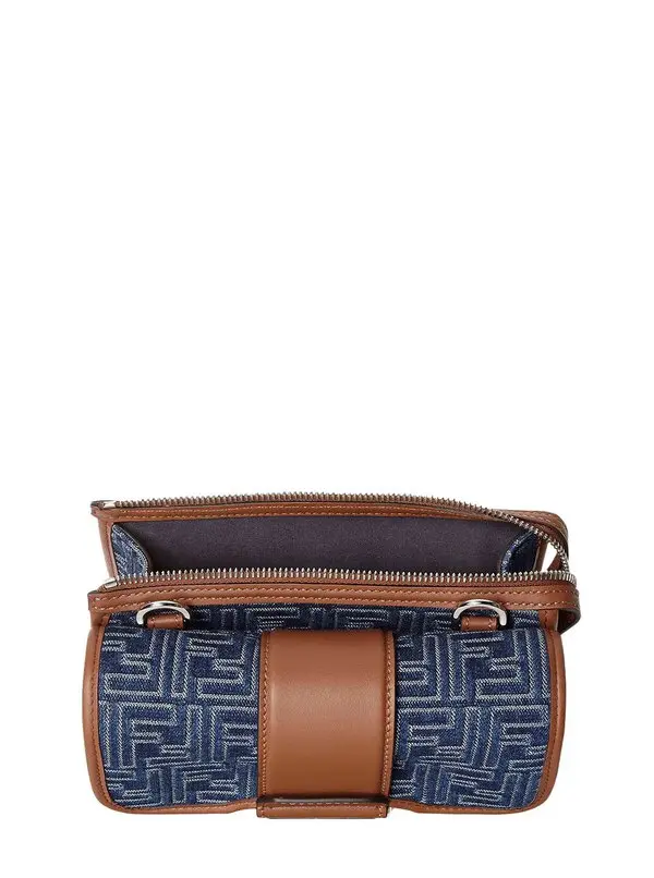 Fendi Baguette Double Crossbody Bag - Multicolor