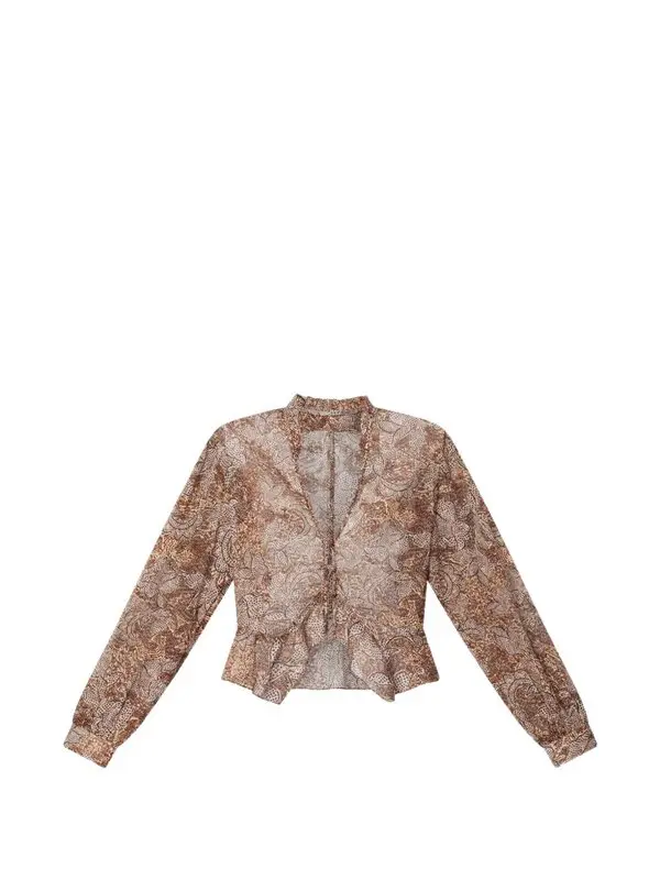 Isabel Marant Étoile Celeny Printed Cotton Voile Blouse - Multicolor