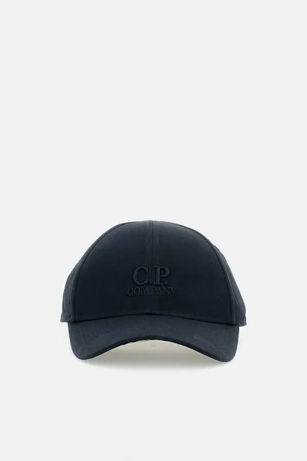 C.P. COMPANY Gabardine Logo Cap