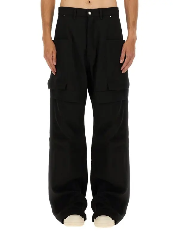 Rick Owens Stefan Cargo Pants - Black