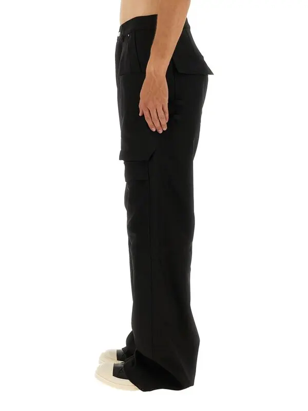 Rick Owens Stefan Cargo Pants - Black