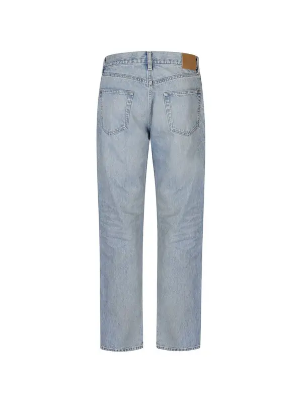 Saint Laurent Organic Cotton Denim Jeans - Multicolor