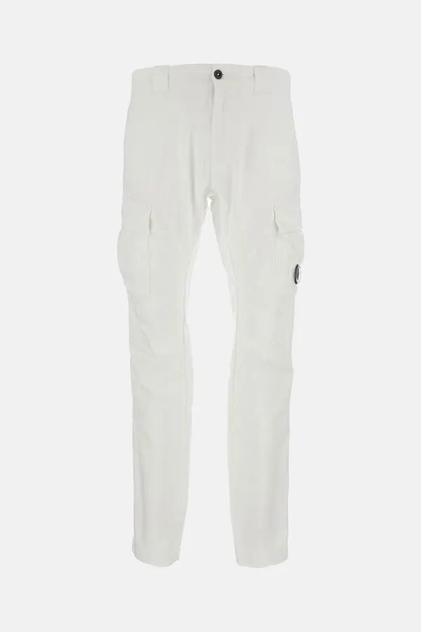C.P. COMPANY Stretch Sateen Ergonomic Cargo Pants - Multicolor