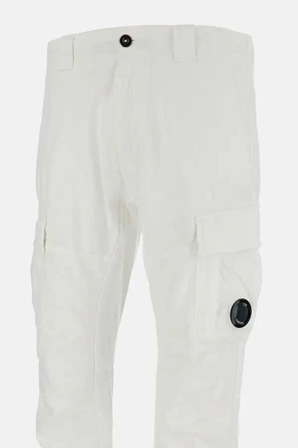 C.P. COMPANY Stretch Sateen Ergonomic Cargo Pants - Multicolor