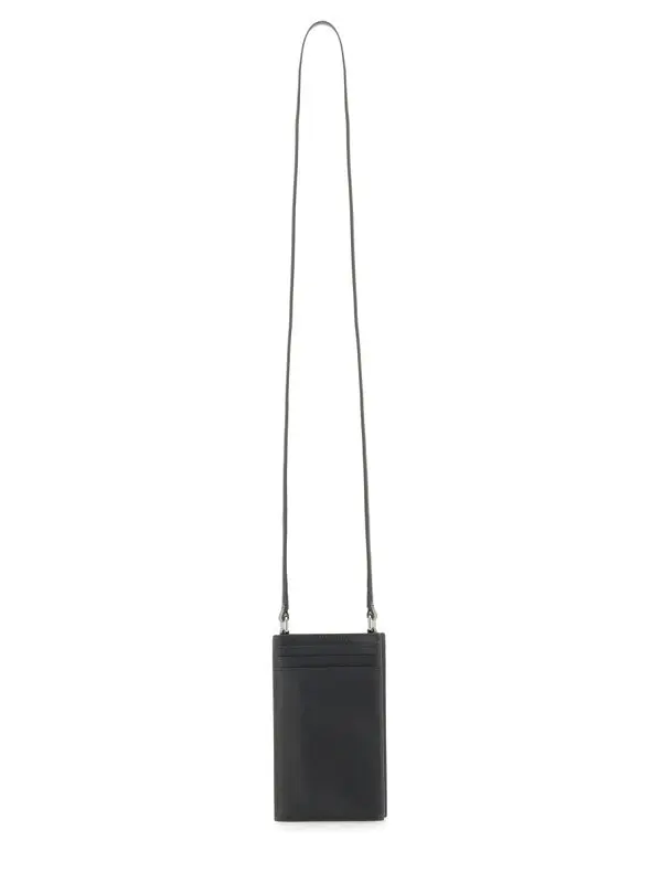 Alexander McQueen Calfskin Smartphone Bag - Black