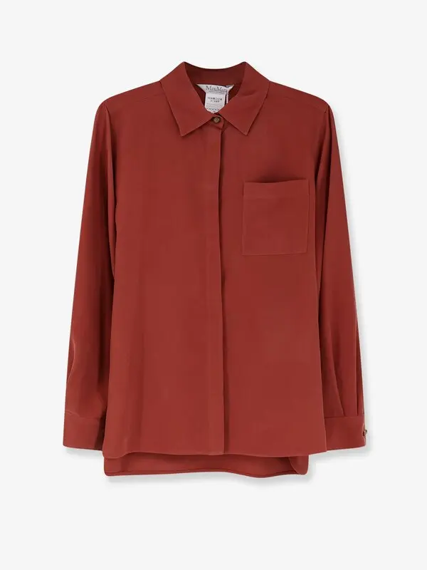 Max Mara Siamese Silk Shirt - Multicolor