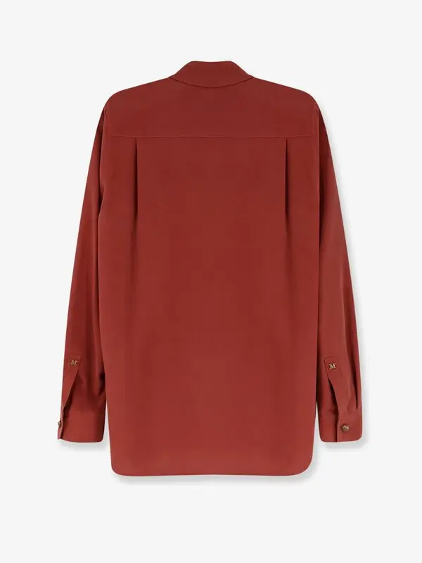Max Mara Siamese Silk Shirt - Multicolor