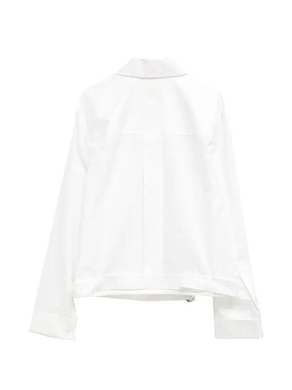 Loewe Draped Cotton Shirt - Multicolor