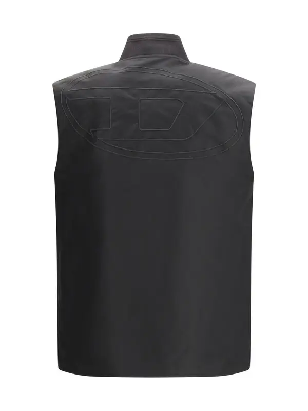 DIESEL® W-type-d1 Gilet - Brown
