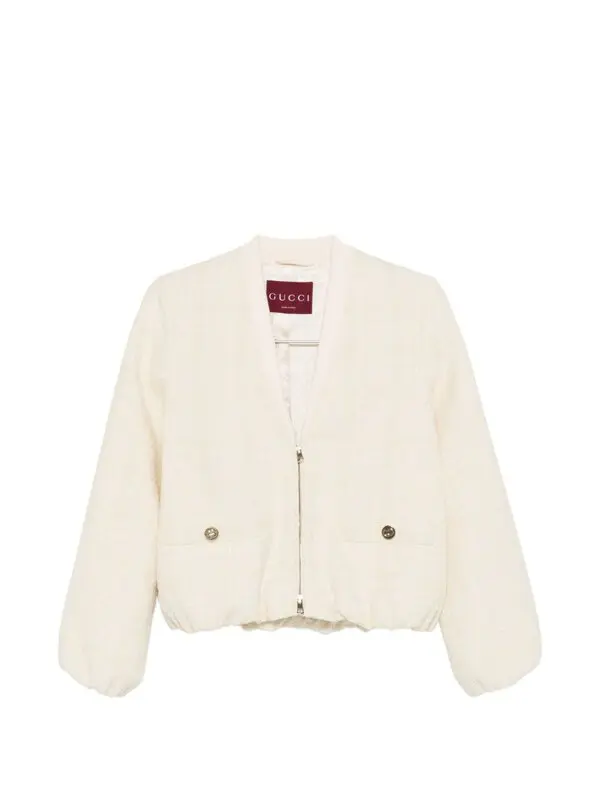 Gucci Cotton Tweed Jacket - Multicolor
