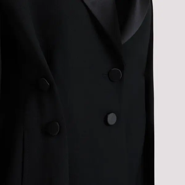 Givenchy Buttoned Jacket With Peak Lapels