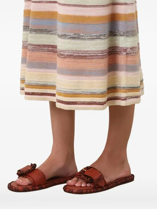 Zimmermann Alchemy Leather Sandals - Multicolor