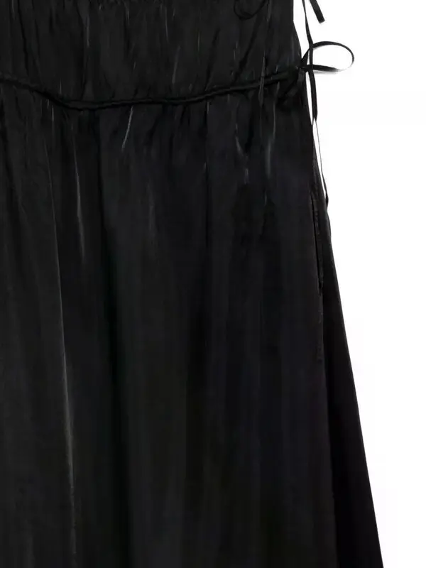 LESS Side-tie Gathered Skirt