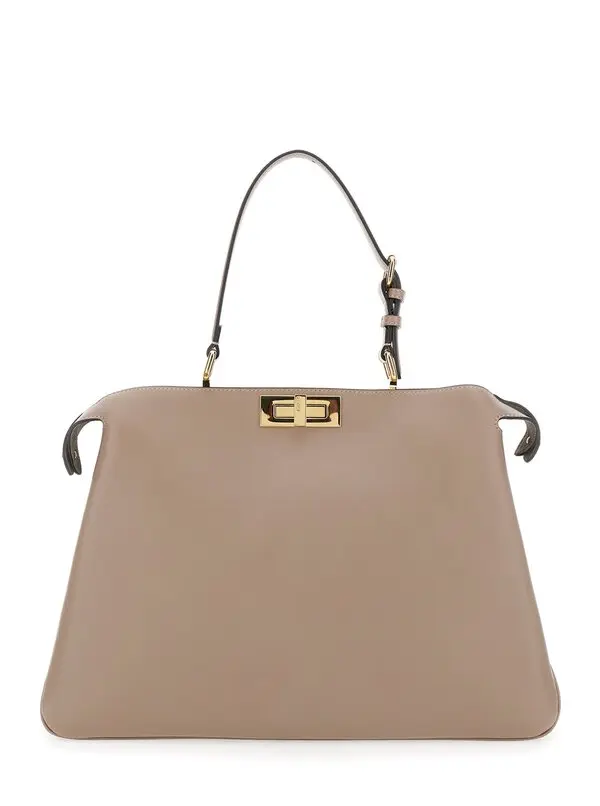 Fendi Peekaboo Soft Large Leather Handbag - Multicolor