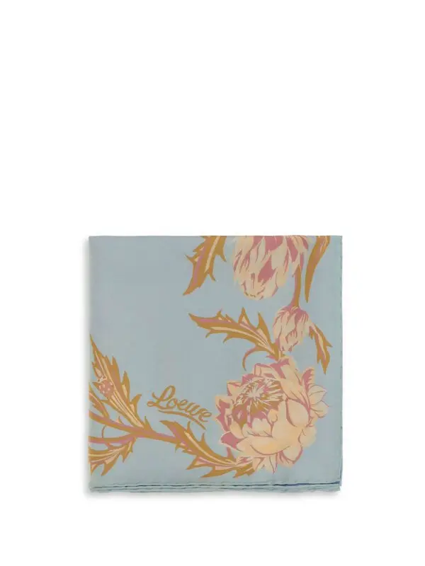 Loewe Silk Scarf X Paula’s Ibiza - Blue