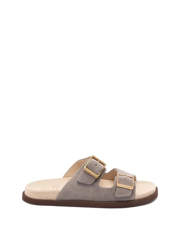 Brunello Cucinelli Leather Sandals - Multicolor