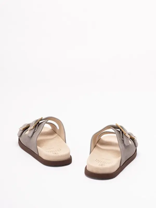 Brunello Cucinelli Leather Sandals - Multicolor