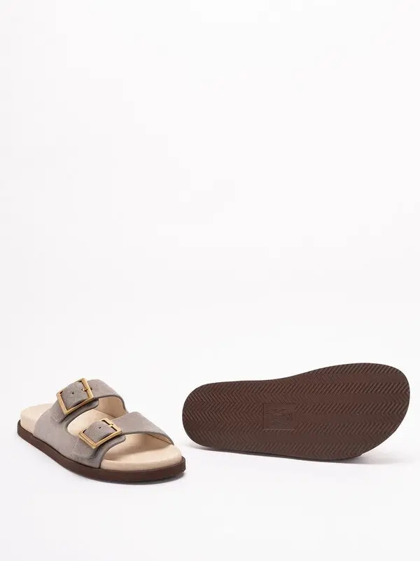 Brunello Cucinelli Leather Sandals - Multicolor