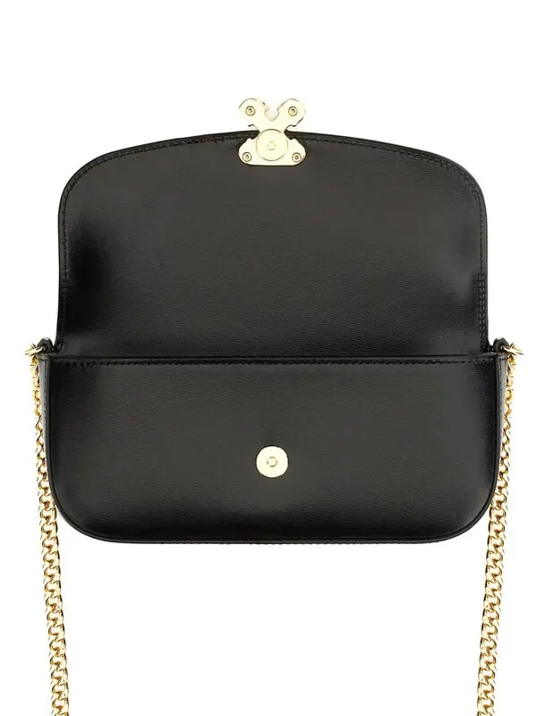 Alexander McQueen Small Skull Flower Bag - Black