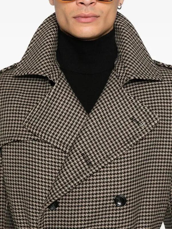 Tagliatore Wool Trench Coat