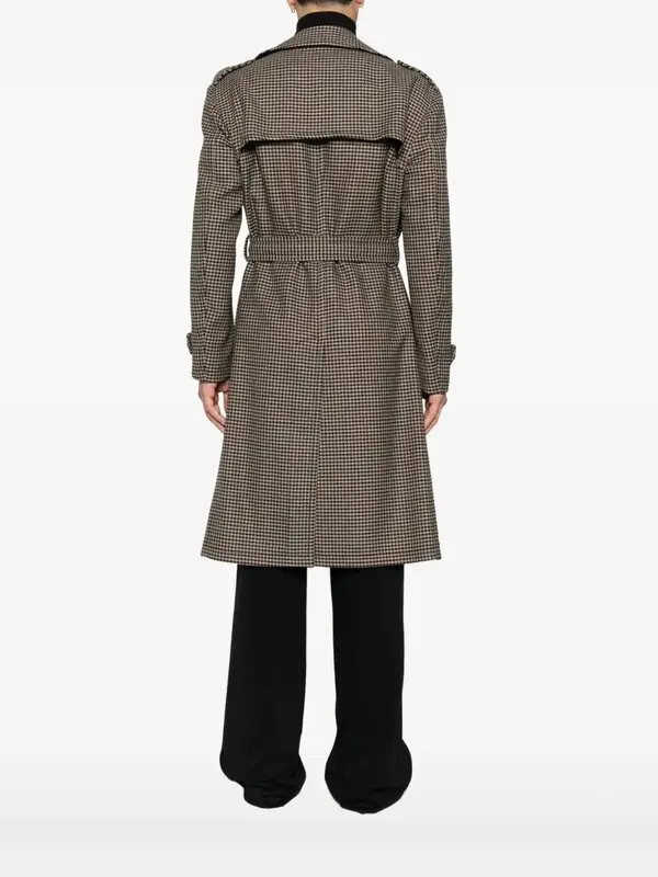 Tagliatore Wool Trench Coat