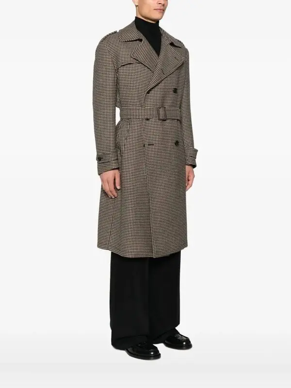 Tagliatore Wool Trench Coat