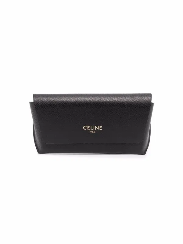 Celine Cat Eye Sunglasses With Silver-tone Stud Detailing - Multicolor
