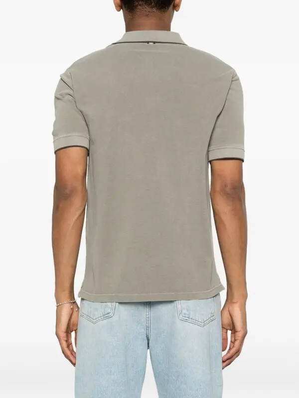 Herno Logo Cotton Polo Shirt