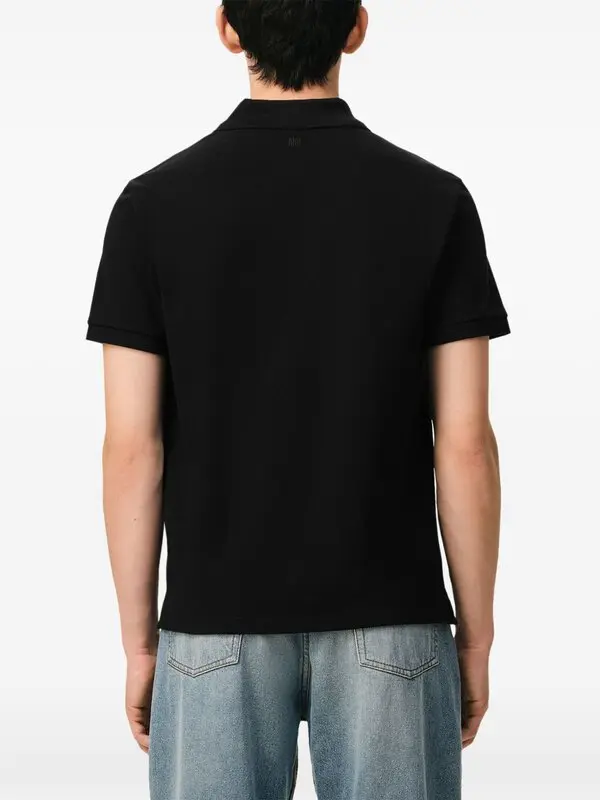 AMI Paris De Coeur Cotton Polo Shirt