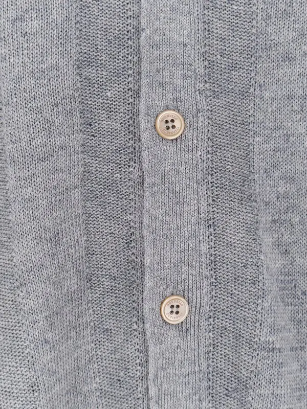 Brunello Cucinelli Linen And Cotton Blend Cardigan - Multicolor