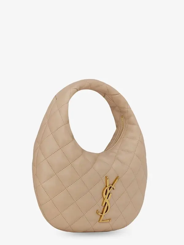 Saint Laurent Quilted Leather Handbag - Multicolor