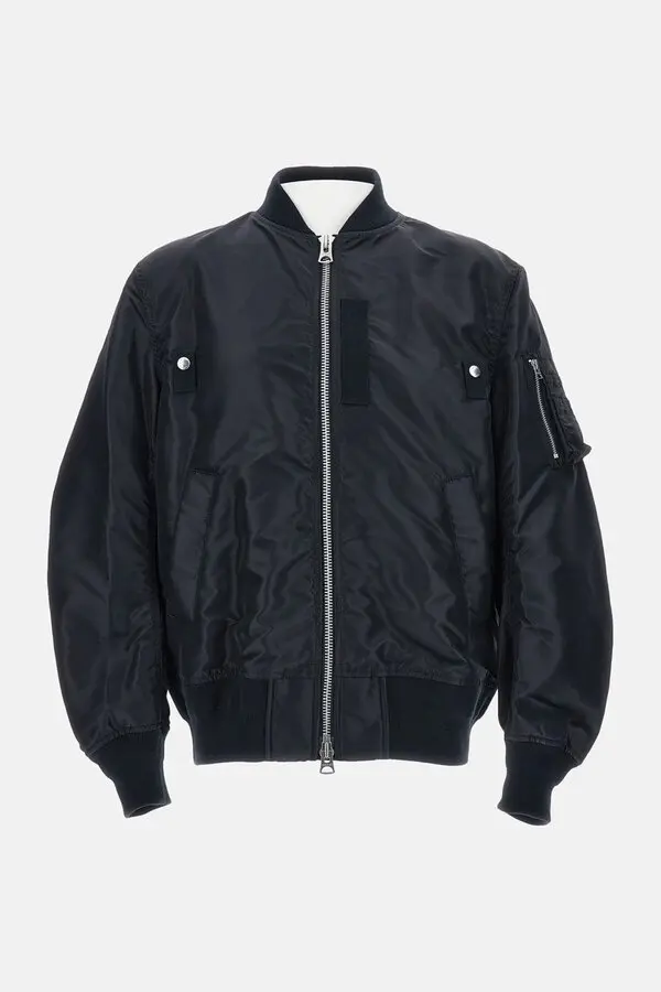 Sacai Nylon Bomber Jacket - Multicolor