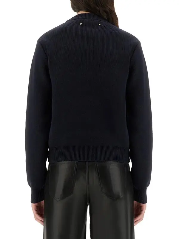 GOLDEN GOOSE Cotton Jersey" Knit Top