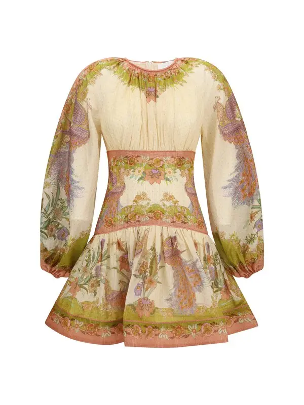 Zimmermann Indra Mini Dress - Multicolor