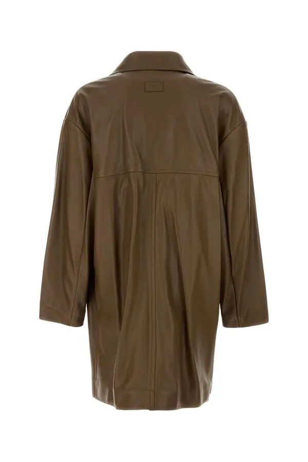 Fendi Nappa Leather Coat