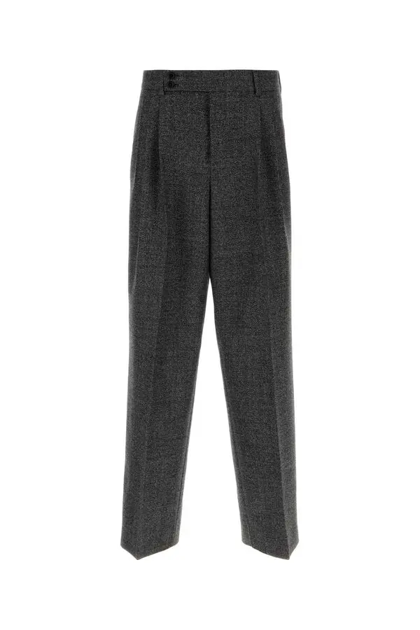Dolce & Gabbana Two-tone Wool Trousers - Multicolor