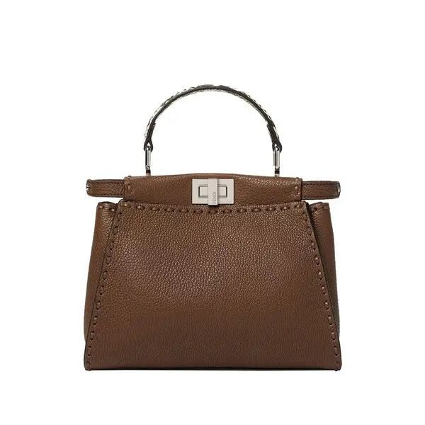 Fendi Calf Leather Tote Bag