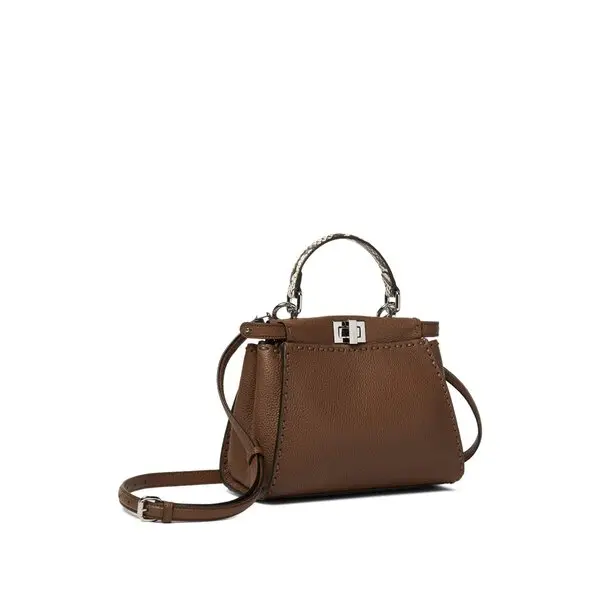 Fendi Calf Leather Tote Bag