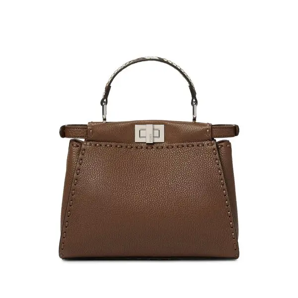 Fendi Calf Leather Tote Bag