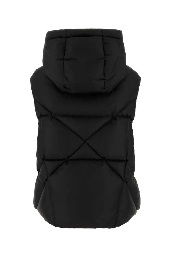 Khrisjoy Hooded Down Vest - Black